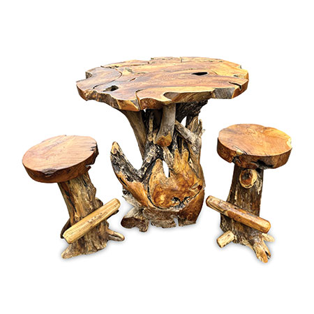 Buy root high bar table from Makasi Imports